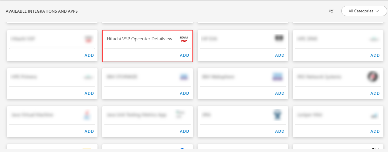 Hitachi VSP OpCenter Detailview | OpsRamp Documentation